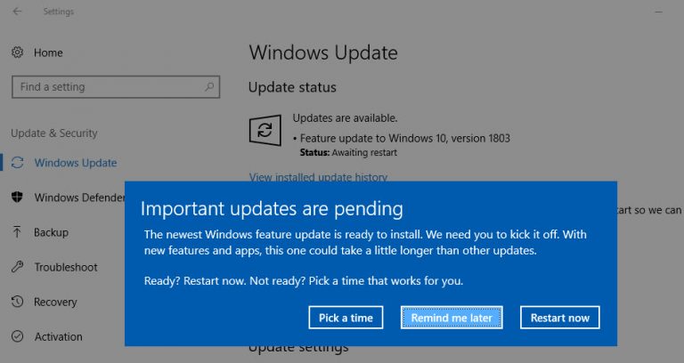 Last Windows Update Causing Problems | Same Day Computer